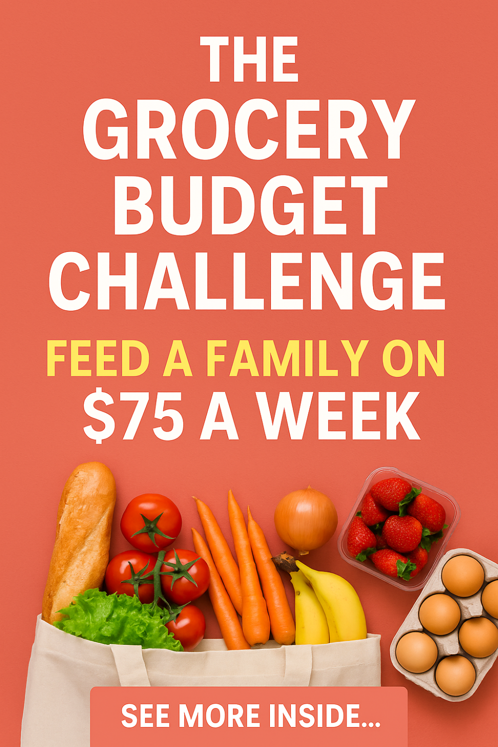 Grocery Budget Challenge: Feed a Family on $75 a Week